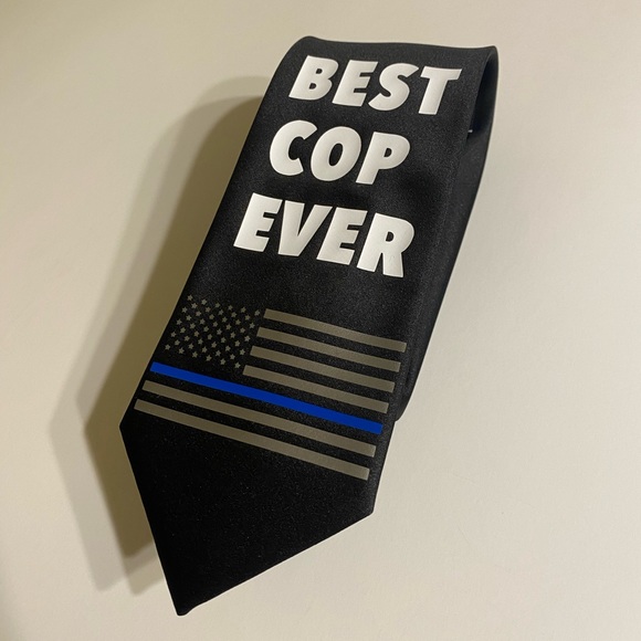 Accessories | Policeman Best Cop Ever Necktie | Poshmark